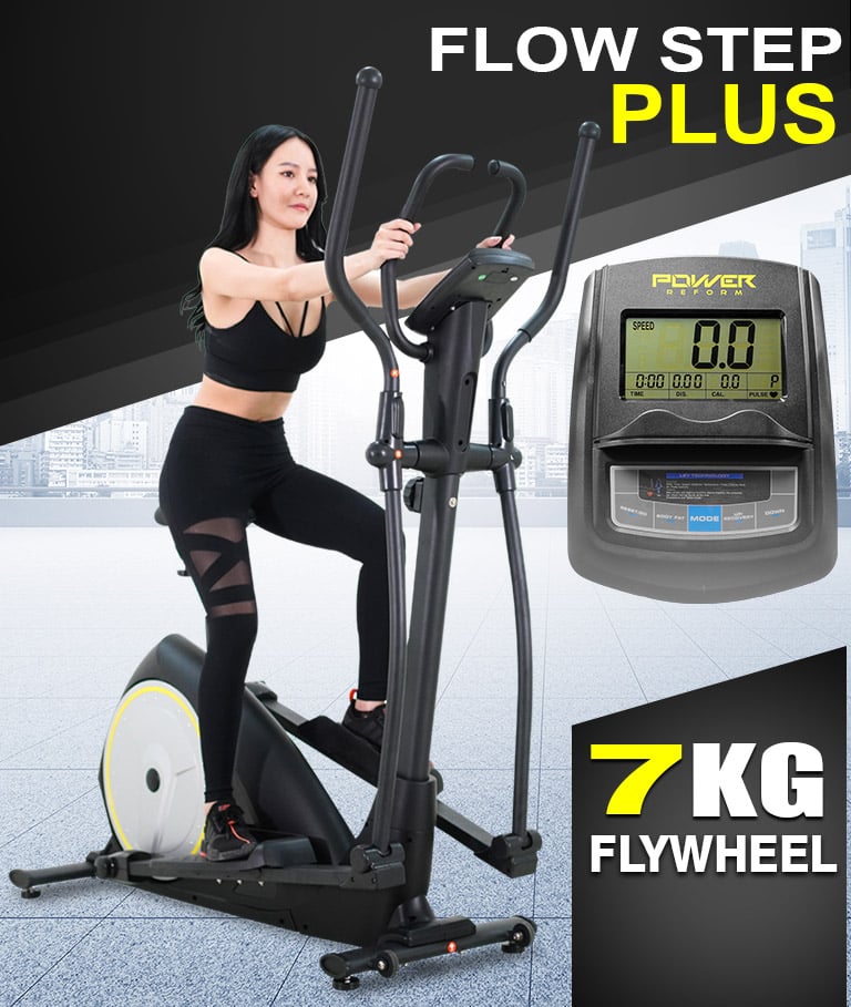 เครื่องเดินวงรี รุ่น FLOW STEP PLUS™ – GALAXY Fitness